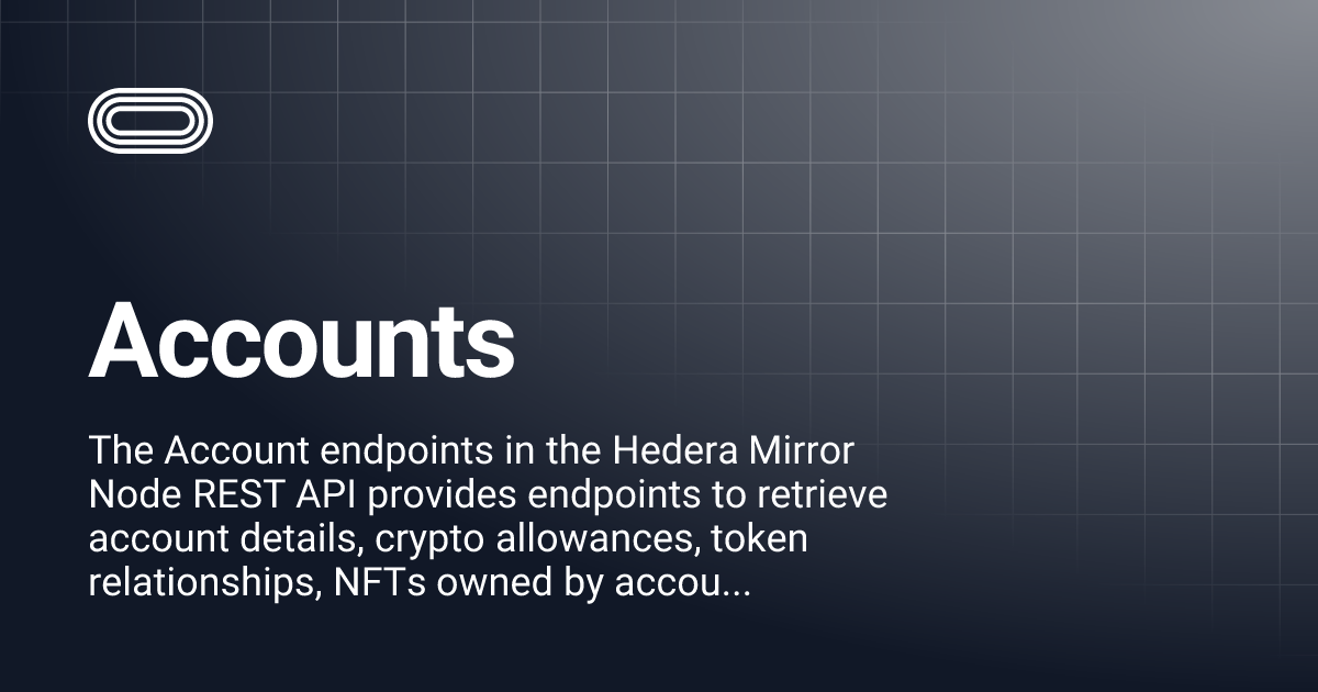 Accounts | Validation Cloud