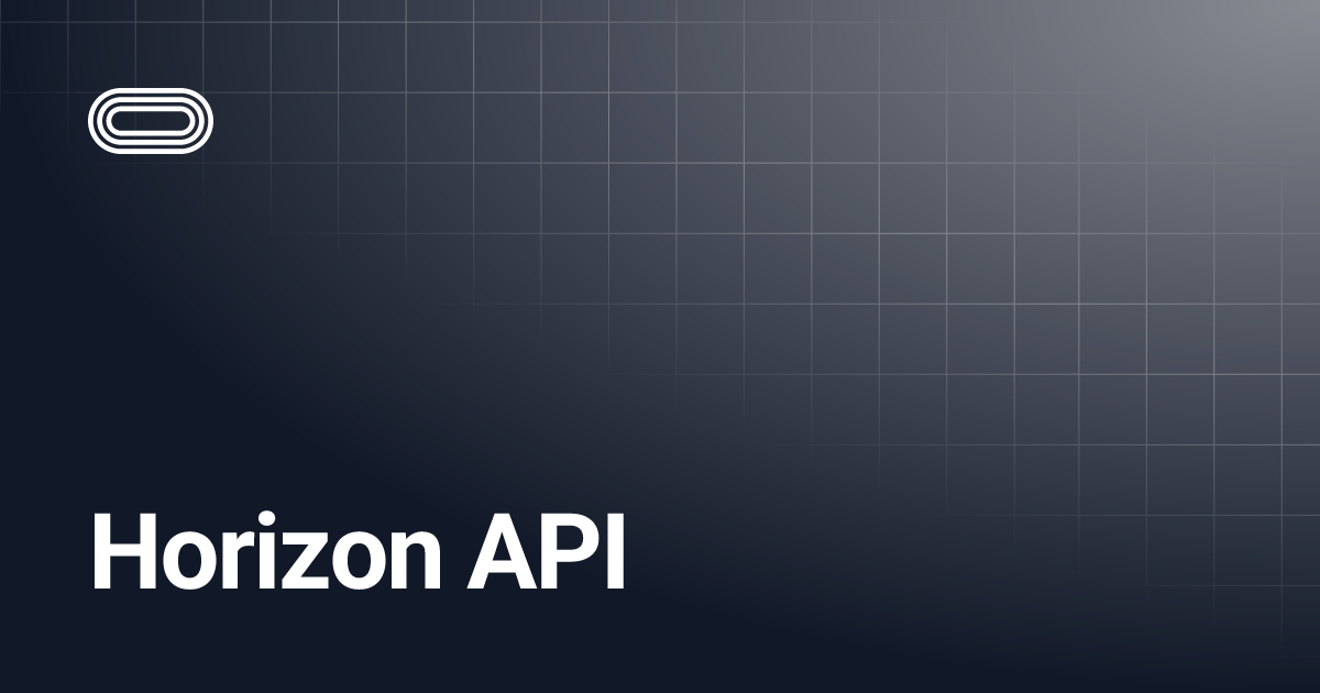 Horizon API | Validation Cloud